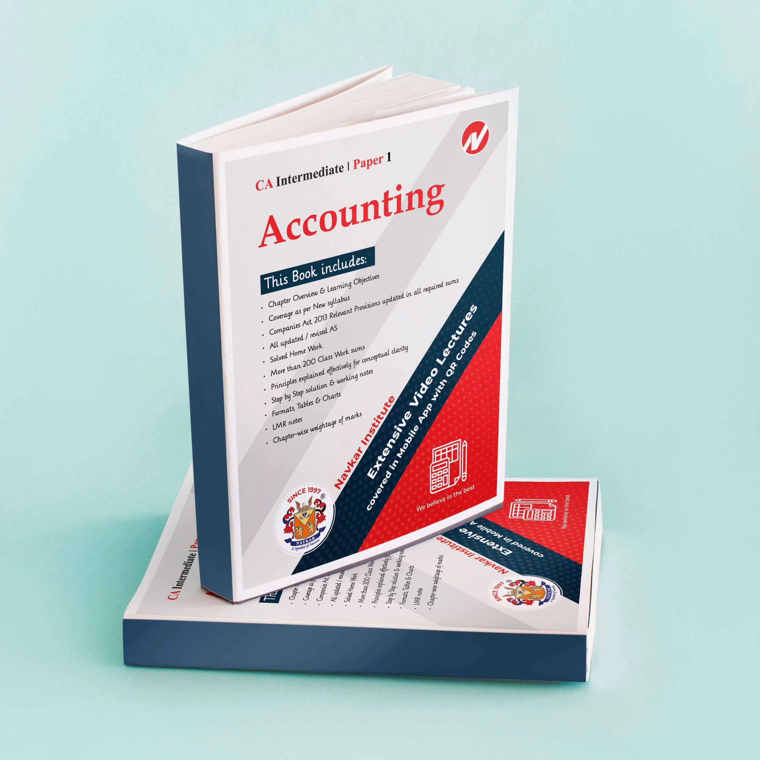 CA Intermediate Paper 1 Book Design | Movewell Media (Mukesh Nayak)